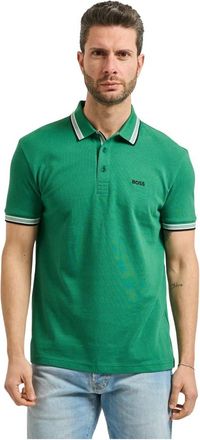 HUGO BOSS Homme, Tops, Vert, Taille: 3XL Polo Chemises