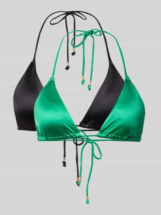 Dorina Bikini-Oberteil mit Schn&uuml;rung im 2er-Pack Modell AMNESIA