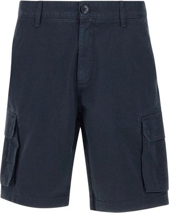 Sun 68 Homme, Shorts, Bleu, Taille: W31 Cotton Cargo Shorts