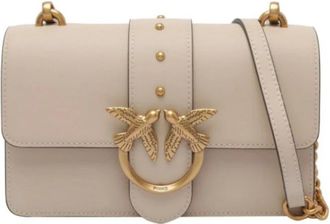 Pinko Pinko, Femme, Sacs, Beige, Taille: ONE Size Love One Mini