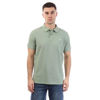 Timberland Millers River Poloshirt f&uuml;r Herren (Gr&uuml;n)