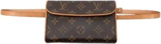 Louis Vuitton Pochette Florentine Pre-owned - Femme - Pre-owned - Brun - Taille: ONE Size