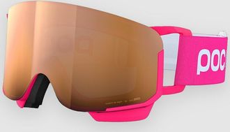 Poc Pocito Nexal Fluorescent Pink Kids Goggle partly sunny light orange