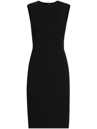 Dolce & Gabbana robe courte à manches bouffantes - Noir