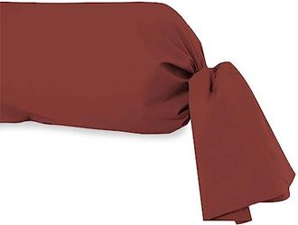 Soleil d'Ocre Pfulmenanzug aus Cotn 57 Fäden 45x205 cm UNI Ziegelrot