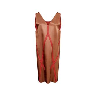 Maison Margiela Damen, Kleider, Braun, XSGr&ouml;&szlig;e