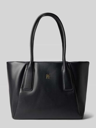 Tommy Hilfiger Shopper in Leder-Optik