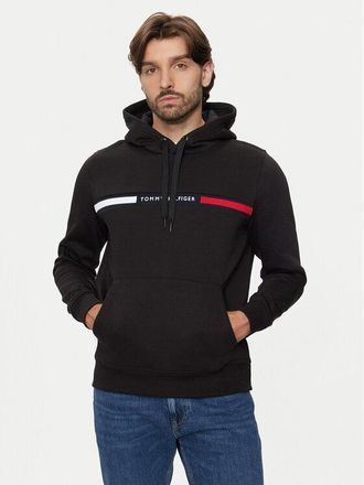 Tommy Hilfiger Sweatshirt MW0MW37361 Schwarz Regular Fit