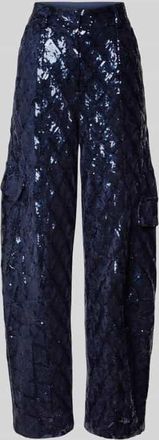 Rotate Cargohose mit Paillettenbesatz