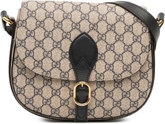Gucci Hobo Bags - GG Supreme Linea A Crossbody - Gr. unisize - in Braun - f&uuml;r Damen