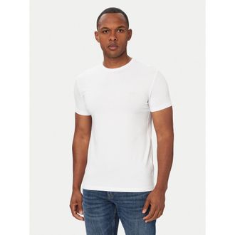 Guess T-Shirt M6YI24 K3728 Wei&szlig; Extra Slim Fit
