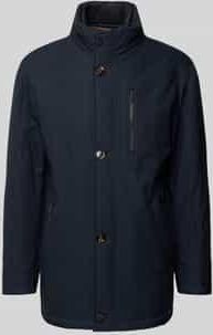 Bugatti Jacke mit Stehkragen und Rei&szlig;verschlusstaschen