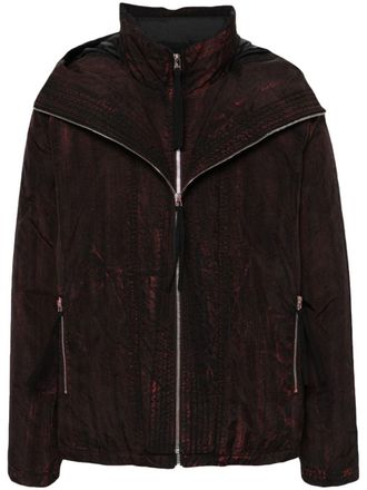 Kanghyuk veste matelass&eacute;e &agrave; capuche - Noir