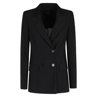 Seventy Femme, Vestes, Noir, Taille: 38 FR Giacca Rete Tecnica