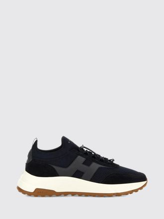 Hogan Hyperlight Sneaker aus Wildleder und Stretch-Tech-Gewebe