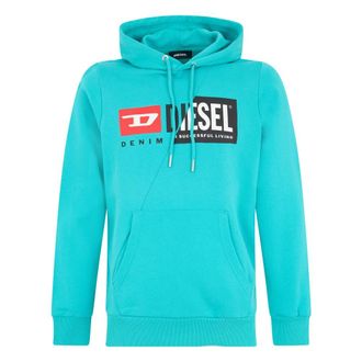 Diesel Hoodie mit Logo - - Sweatshirts & Hoodies - Herren - Blau - S