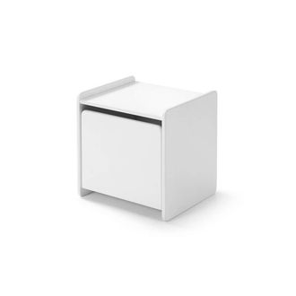 Vipack Kiddy Nako mit 1 T&uuml;r, Holzwerkstoff, wei&szlig;, 40 x 36 x 40 cm