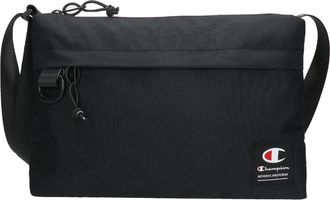 Champion Unisex Lifestyle Accessories Script Shop-(806027) Shoulder 2l Tasche, Schwarz (NBK)