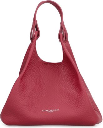 Gianni Chiarini Femme, Sacs, Rouge, Taille: ONE Size Sac &agrave; main en cuir avec Clutch amovible