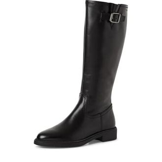 Tamaris Bottes longues pour femme 1-25503-45 - Bottes hautes pour femme - Noir - Taille 41 EU, Noir, 41 EU