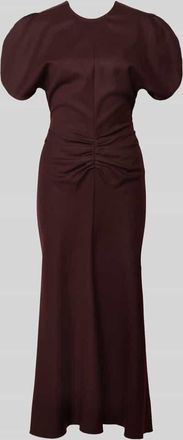 Victoria Beckham Abendkleid aus Seide mit Taillenraffung