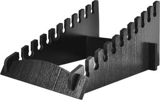 Generic Fliesen-Pr&auml;sentationsregal,bodenstehendes Lagerregal Mit 10Steckpl&auml;tzen,vertikale Schlitzlagerung,for Ausstellungsr&auml;ume Einzelhandelsgesch&auml;ften,Tragkr