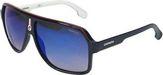 Carrera Lunettes de soleil unisexes, 8ru/Km Blue Red, 62 mm