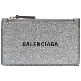 Balenciaga Portefeuille en cuir Pre-owned - Femme - Pre-owned - Gris - Taille: ONE Size