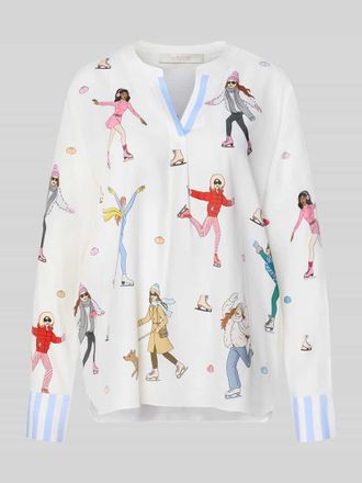 Herzen&rsquo;s Angelegenheit Relaxed Fit Bluse aus Seiden-Mix