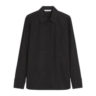 Max Mara Damen, Blusen & Hemden, Schwarzk, LGr&ouml;&szlig;e