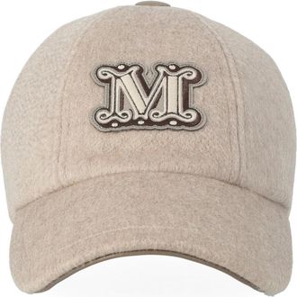 Max Mara Femme, Accessoires, Beige, Taille: 57 CM Casquette de baseball Durante