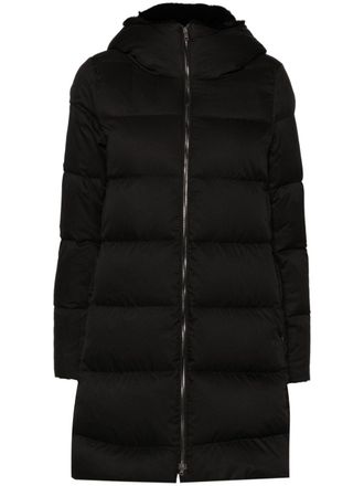 Herno manteau à design matelassé - Noir