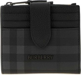 Burberry Bedruckter Canvas Kartenhalter Mini - - Accessories - Herren - Schwarzk - ONE SIZE