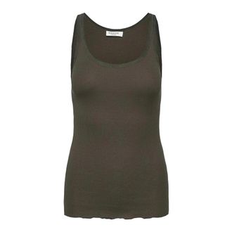 Rosemunde Seidenkante Top Waldnacht - - Tops - Damen - Gr&uuml;n - M