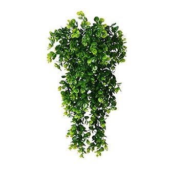 Generic Plantes artificielles à suspendre pour mur intérieur ou extérieur (vert, taille unique)