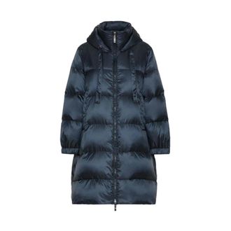 Max Mara Midi-Steppmantel aus wasserabweisendem Gewebe - - Coats - Damen - Blau - 3XS