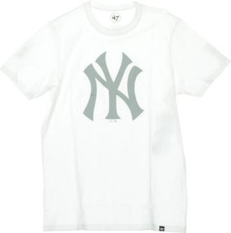 47 Brand Homme, Tops, Blanc, Taille: S Mlb Club Tee Neyyan