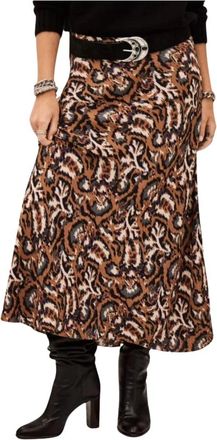 BA&SH Onintia Midirock - - Skirts - Damen - Braun - M