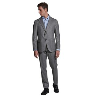 Luigi Bianchi Mantova Stilvolles Kleid - - Suits - Herren - Grau - 2XL