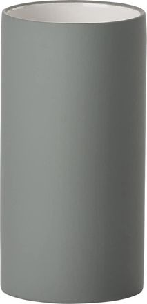 Zone Denmark Solo Zahnputzbecher, Becher für Zahnbürsten, Porzellan, Grau, 12,2cm