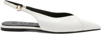 Furla Femme, Chaussures, Beige, Taille: 38 1/2 EU Sfera Slingback Ballerina T.10 - Nappa