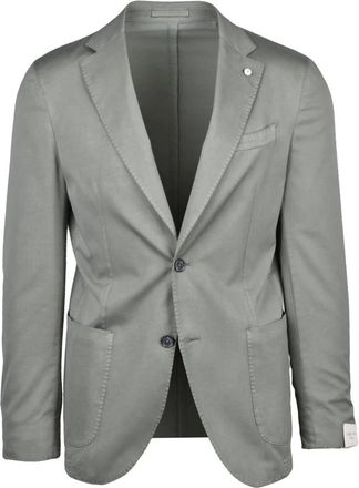 L.B.M. 1911 L.b.m. 1911, Homme, Vestes, Vert, Taille: 3XL Giacca Stondata