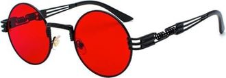 Generic Lunettes De Soleil Hommes Et Femmes D&eacute;placements Quotidiens F&ecirc;te Vacances Conduite Lunettes De Soleil(Red)