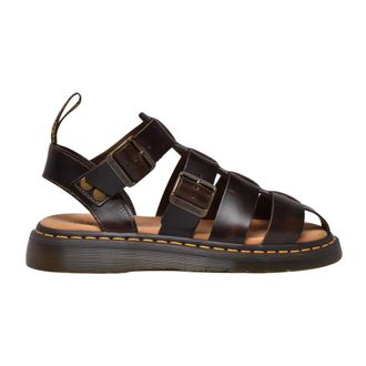 Dr. Martens Homme, Chaussures, Brun, Taille: 42 EU Garin Sandal