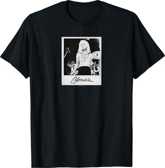 Blondie Black and White Polaroid Photo Vintage Band T-Shirt