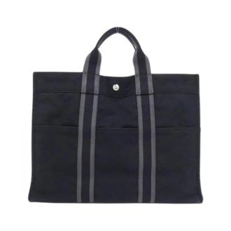 Herm&egrave;s Pre-owned Toile sacs-main - Femme - Pre-owned - Noir - Taille: ONE Size