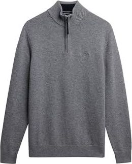 Superdry Pull Hiver Wool Blend h4r Blue Grey Marl L