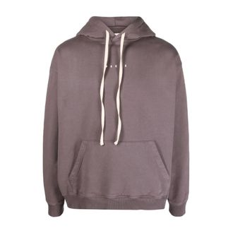 Paura Santi Hoodie Basic - - Sweatshirts & Hoodies - Herren - Lila - M