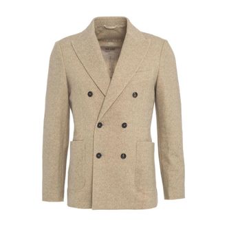 Circolo 1901 Beige Blazer Aw24 - - Jackets - Herren - Beige - S