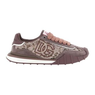Dolce & Gabbana Femme, Chaussures, Violet, Taille: 41 EU Baskets Athl&eacute;tiques DG